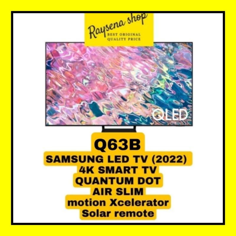 Jual SAMSUNG QA 43Q63B / QA43Q603B QLED 4K SMART TV 43 inch | Shopee Indonesia