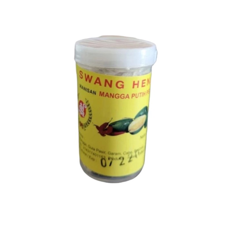 Jual Manisan Mangga Putih Pedas Swang Heng 33g - Jajanan jadul | Shopee ...