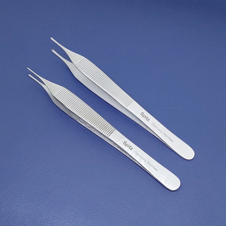 Jual Alat Medis Alkes Micro Adson Forcep 15 cm Dressing / Tissue (1:2 ...