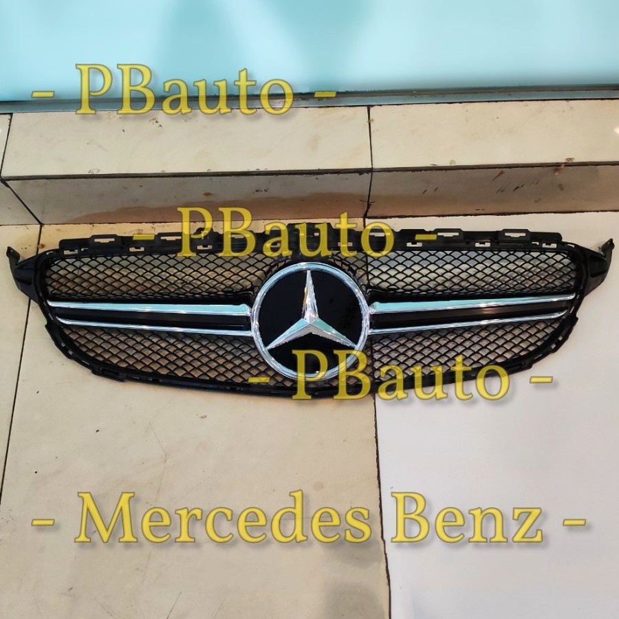 Jual Grille w205 AMG Mercedes Benz / Grill Variasi Sport Mesh Hood ...
