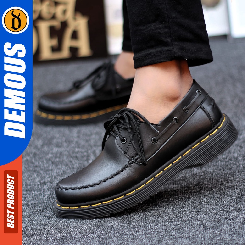 Jual DEMOUS Gogeta - Sepatu Formal Pantofel Docmart Low Boots Kerja ...