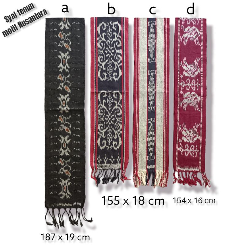 Jual Syal / scarf tenun ikat etnik motif khas NTT | Shopee Indonesia