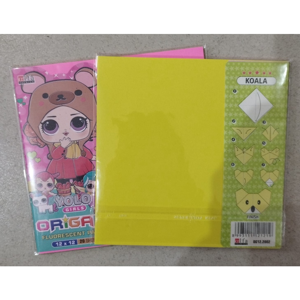 Jual Origami 12x12cm 20 Lembar | Shopee Indonesia