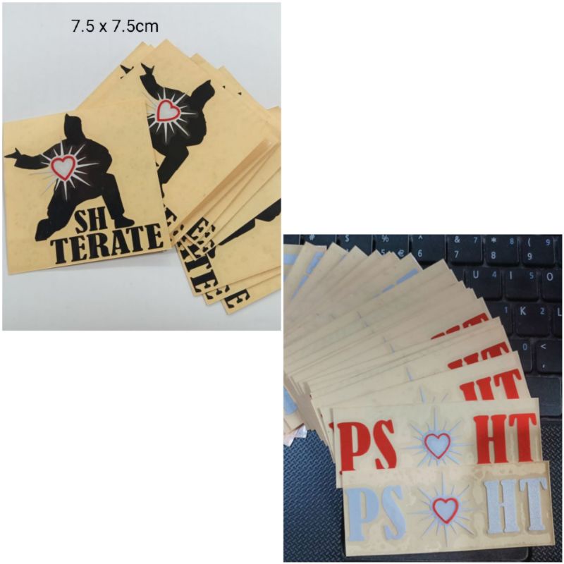 Jual Stiker Terate Psht posfor Hati Sinar Tengah psht | stiker cutting psht | Shopee Indonesia