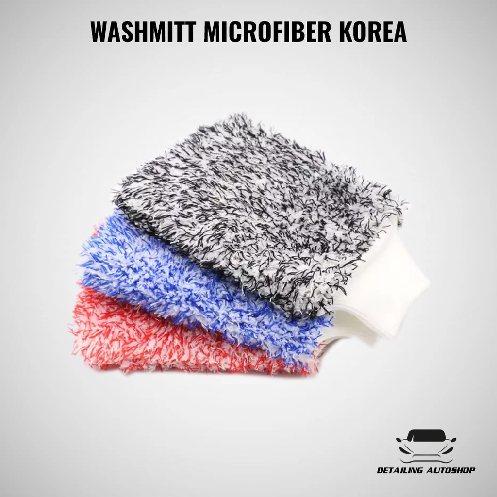 Jual Wash Mitt Microfiber Korea | Shopee Indonesia