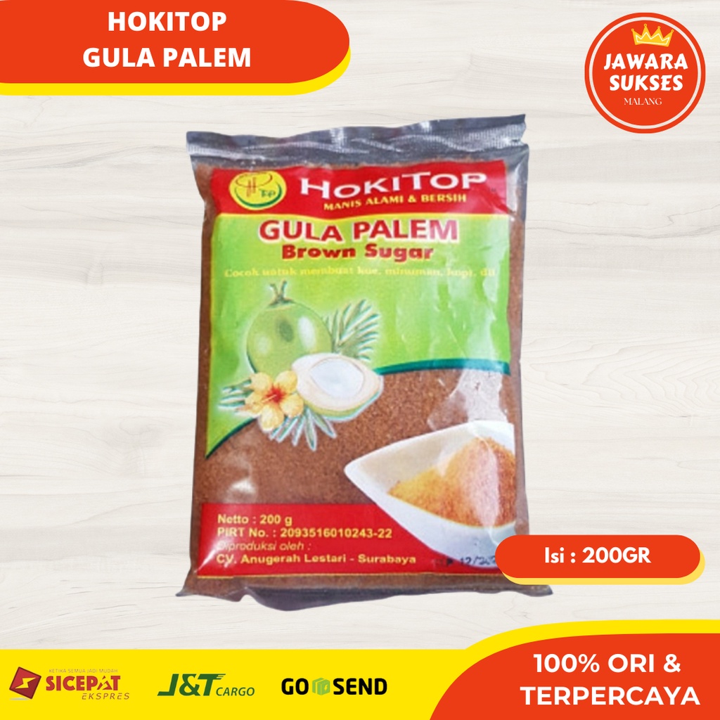 Jual Hokitop Gula Palem 250gr | Hokitop Palm Sugar | Shopee Indonesia