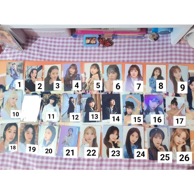 Jual photocard izone iz*one ive wonyoung after like choi yena smiley smartphone pob apple music ...
