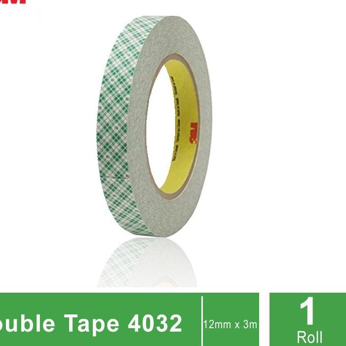 Jual 3M Scotch Double Tape 4032 Mounting Tape Urethane Foam Tape 12mm x ...