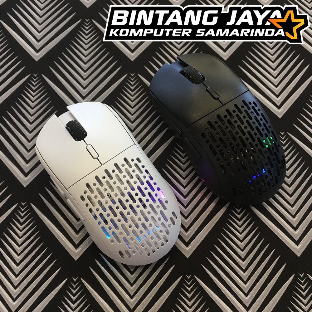 Jual Pro Lightweight Wireless RGB Mouse Gaming REXUS DAXA AIR IV ...