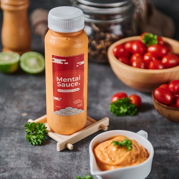 Jual Mentai Sauce / Saos / Saus Mentai HALAL Untuk Salmon / Dimsum ...