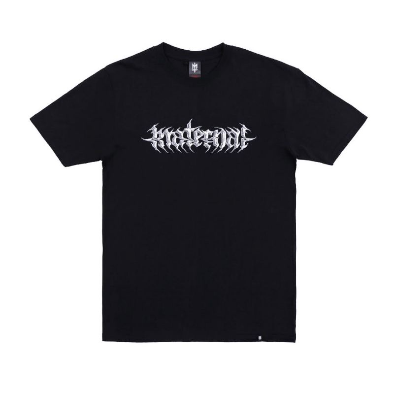 Jual MATERNAL DISASTER CORROSION BLACK - T-SHIRT PRIA MATERNAL HITAM ...