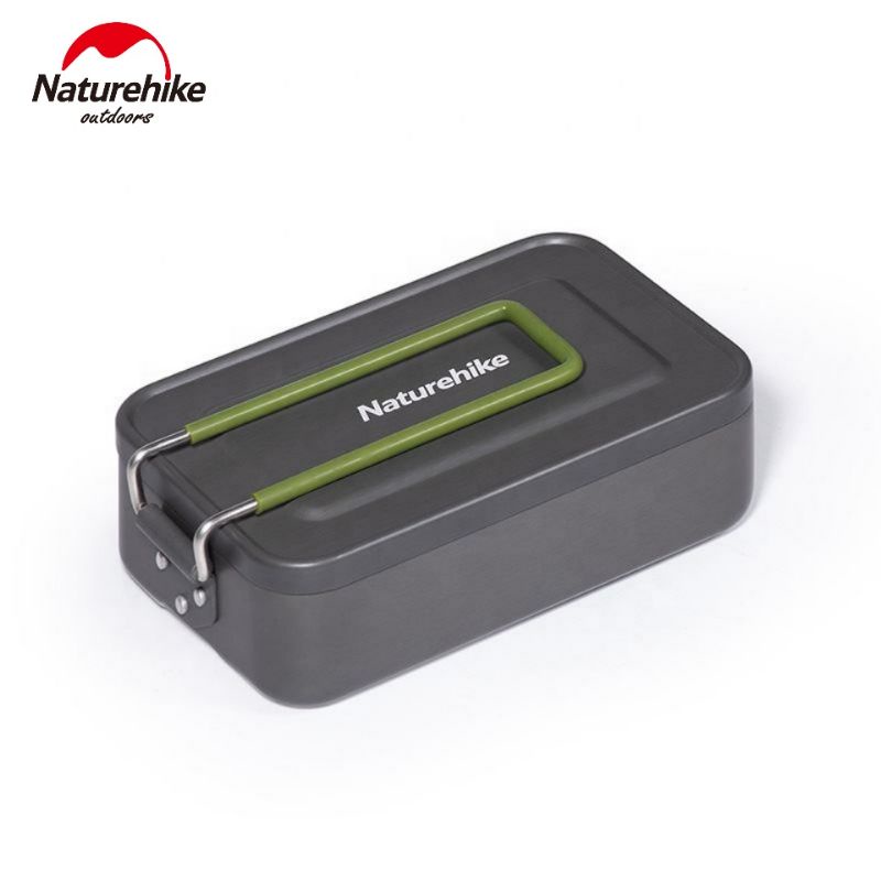 Jual KOTAK MAKAN CAMPING NESTING NATUREHIKE NH21CJ011 SQUARE LUNCH BOX ...