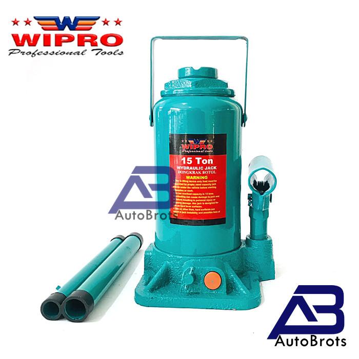 Jual WIPRO Dongkrak Botol 20 Ton / Hydraulic Bottle Jack 20 Ton ...