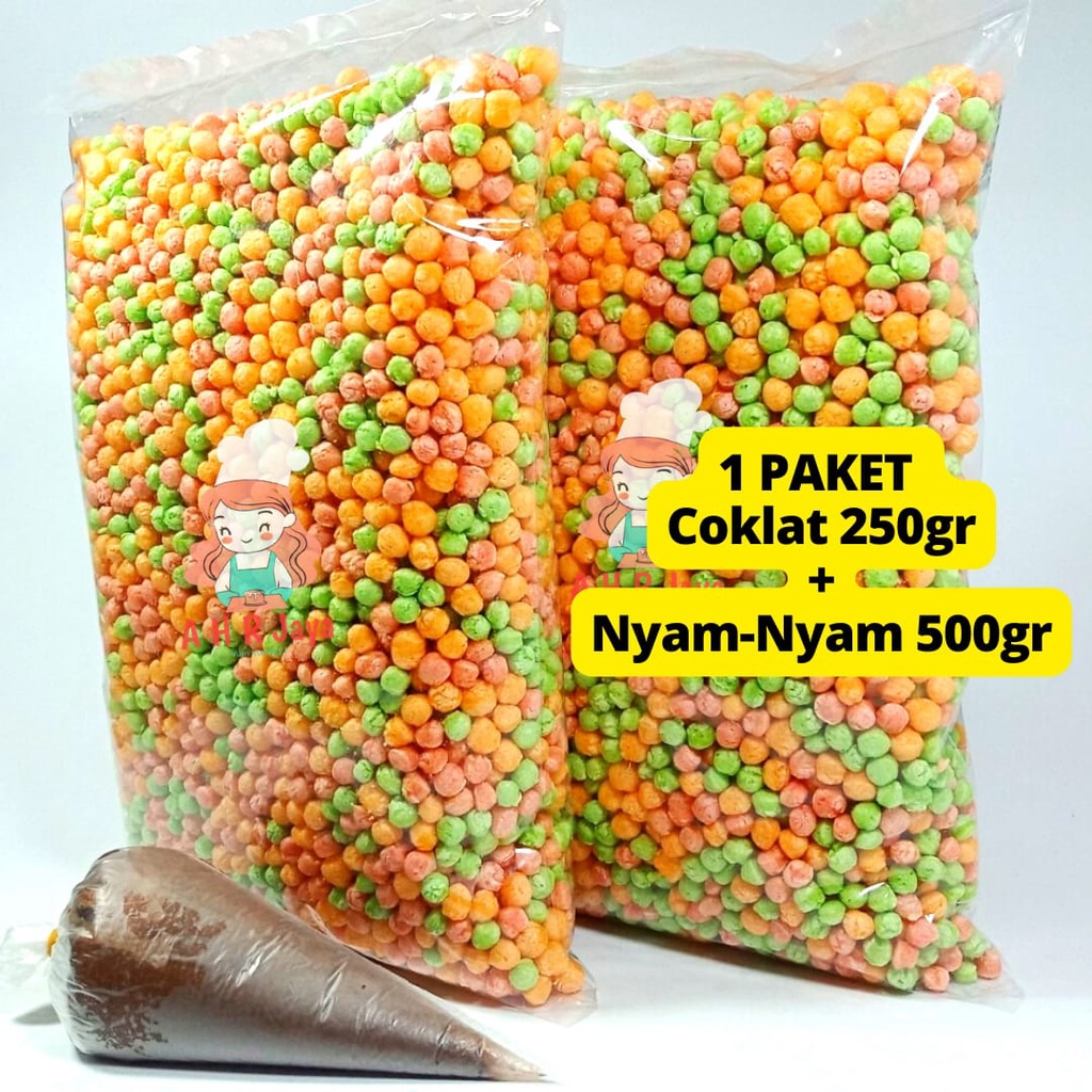 Jual Nyam Nyam PAKET Rice Crispy 500 gr + Coklat Selai Cair 250 gr ...