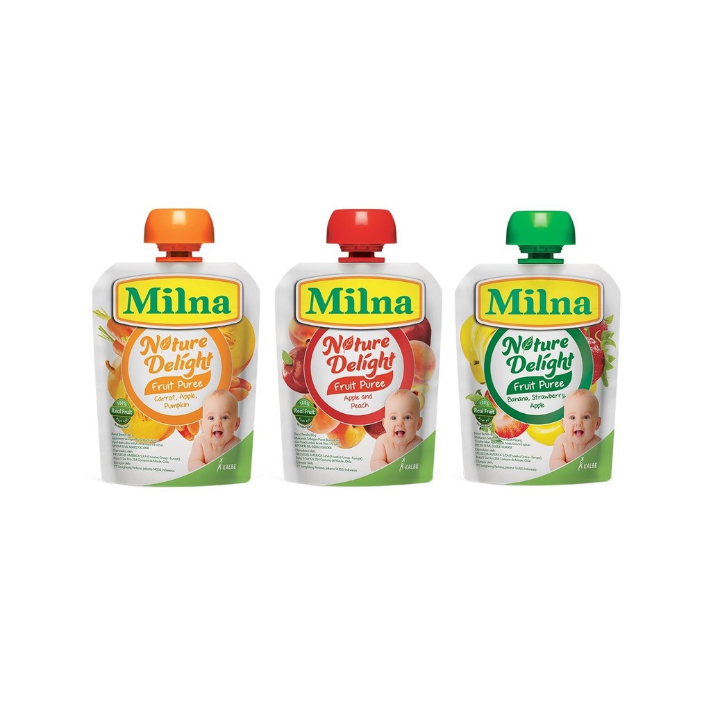 Jual MILNA Nature Delight 80g | Shopee Indonesia