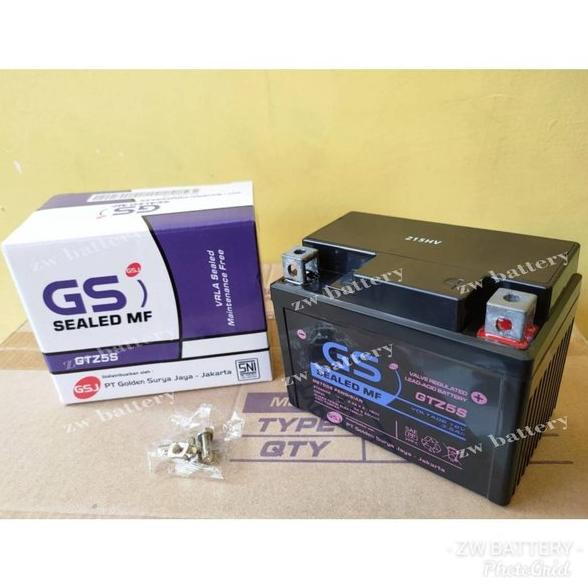 Jual Aki Motor Beat-Vario 110-Revo-Fino-Mio Soul GT GS GTZ5S MF | Shopee Indonesia