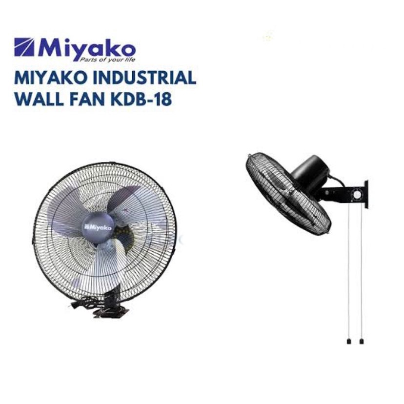 Jual Miyako Kipas Angin KDB 18 Industrial Wall Fan 18 inch | Shopee Indonesia