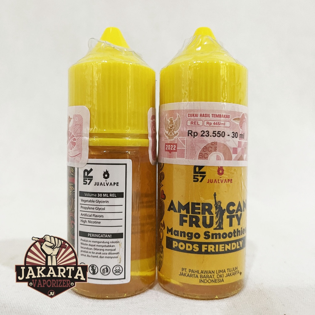 Jual PODS FRIENDLY AMERICAN FRUITY MANGO PODS 30ML 12MG BY HERO57 ...