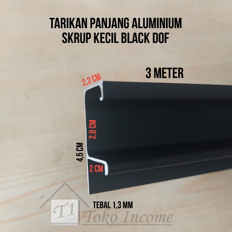 Jual Handle Tarikan Panjang Aluminium Profil Edging Lemari Minimalis 3 ...