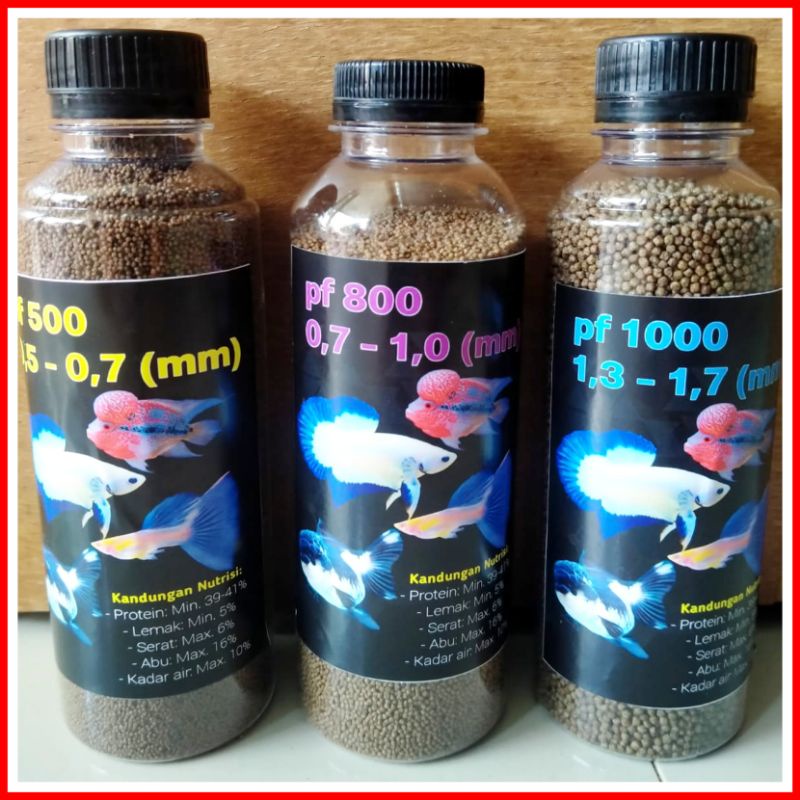 Jual Pakan ikan PF1000 PF800 PF500 PELET Pakan Ikan Hias Buat Ikan Koi ...