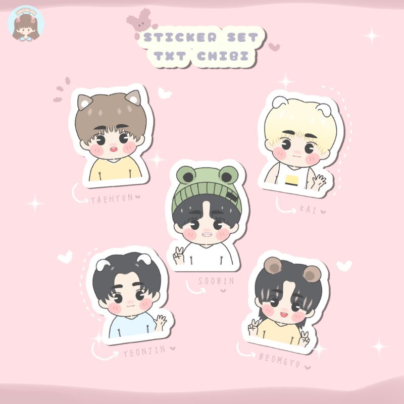 Jual TXT sticker set chibi | Shopee Indonesia