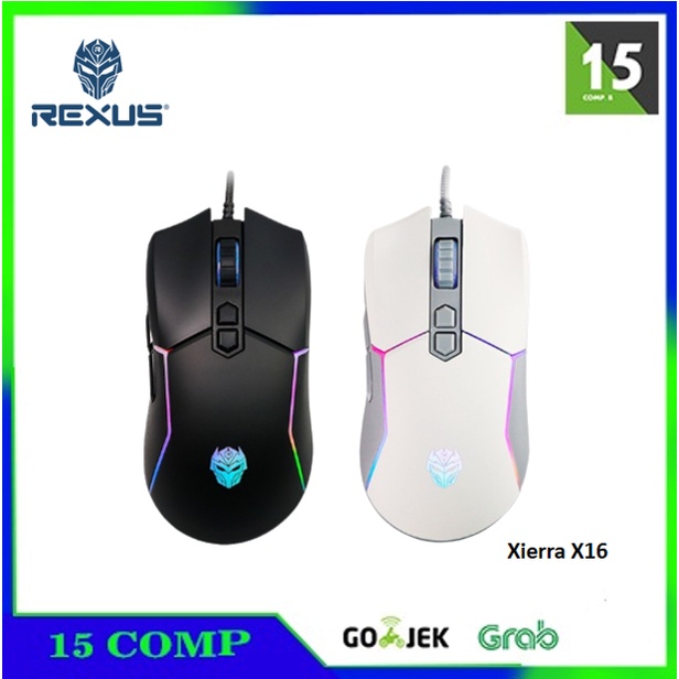 Jual Rexus Mouse Gaming Xierra X16 | Shopee Indonesia
