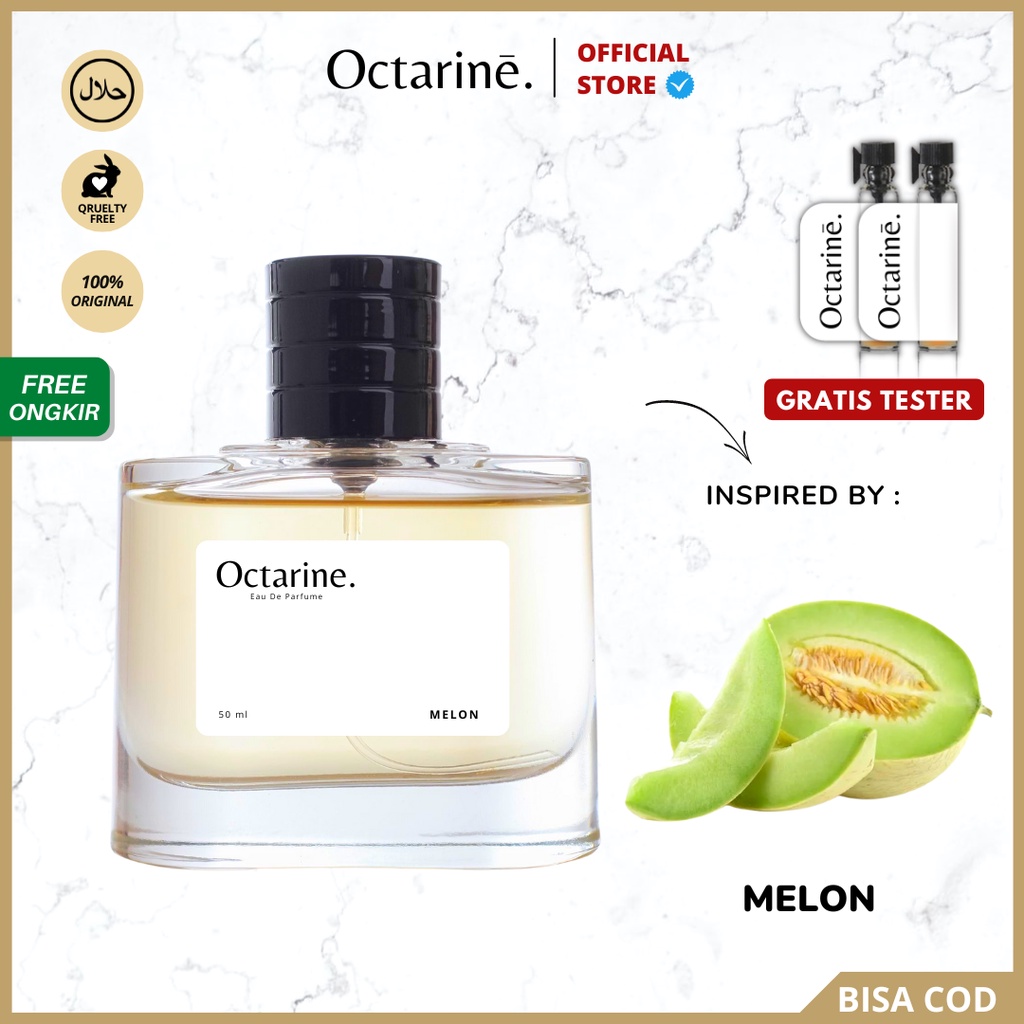 Jual Octarine - Parfum Wanita Pria Tahan Lama Aroma Manis Buah Melon ...