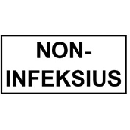 Jual Sticker Infeksius dan non infeksius | Shopee Indonesia