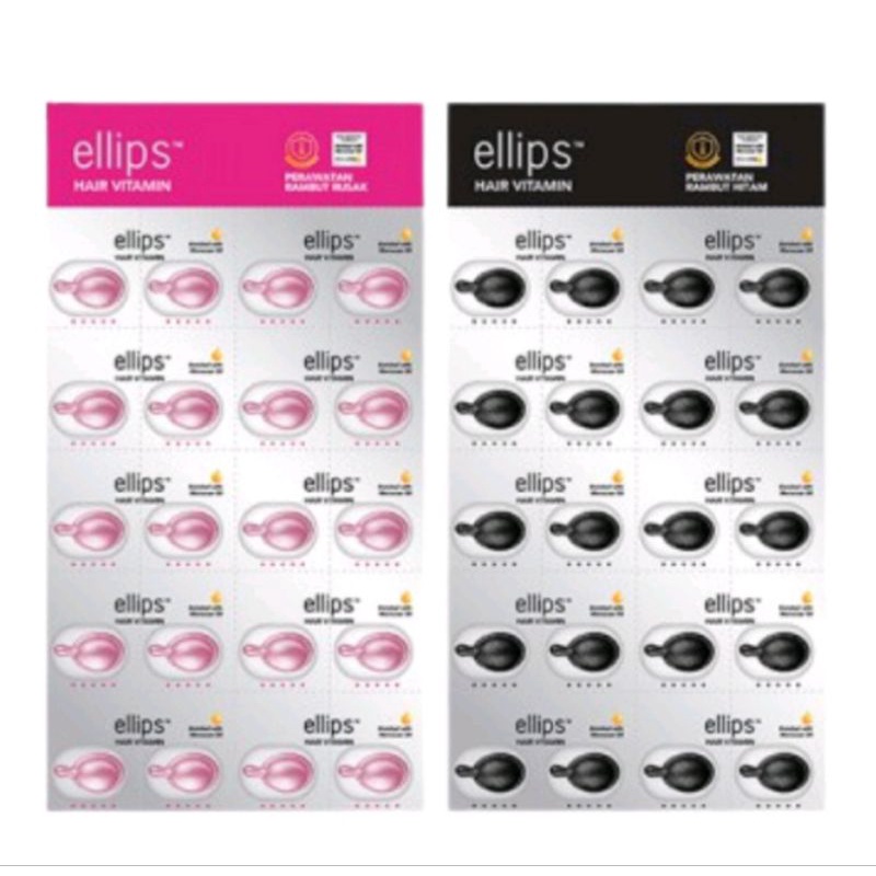 Jual Ellips Hair Vitamin Rambut isi 20 pcs | Shopee Indonesia