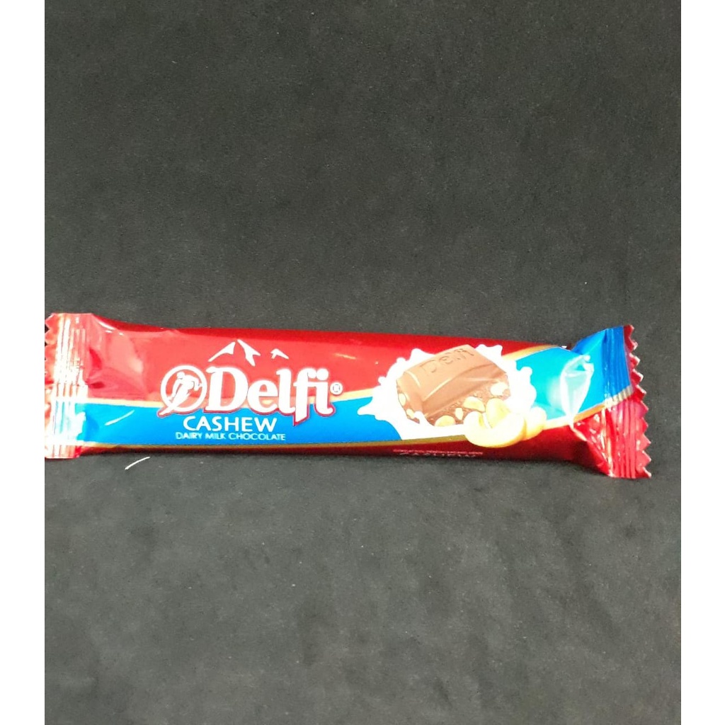Jual DELFI CASHEW DAIRY MILK CHOCOLATE 25g | Shopee Indonesia