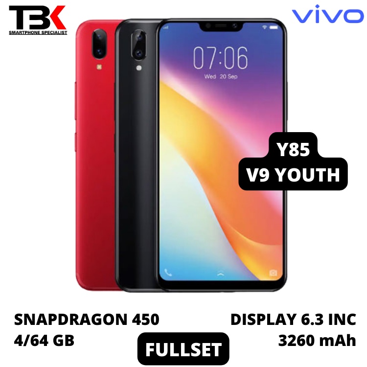 Jual Vivo Y85 V9 Youth 4/64gb second | Shopee Indonesia