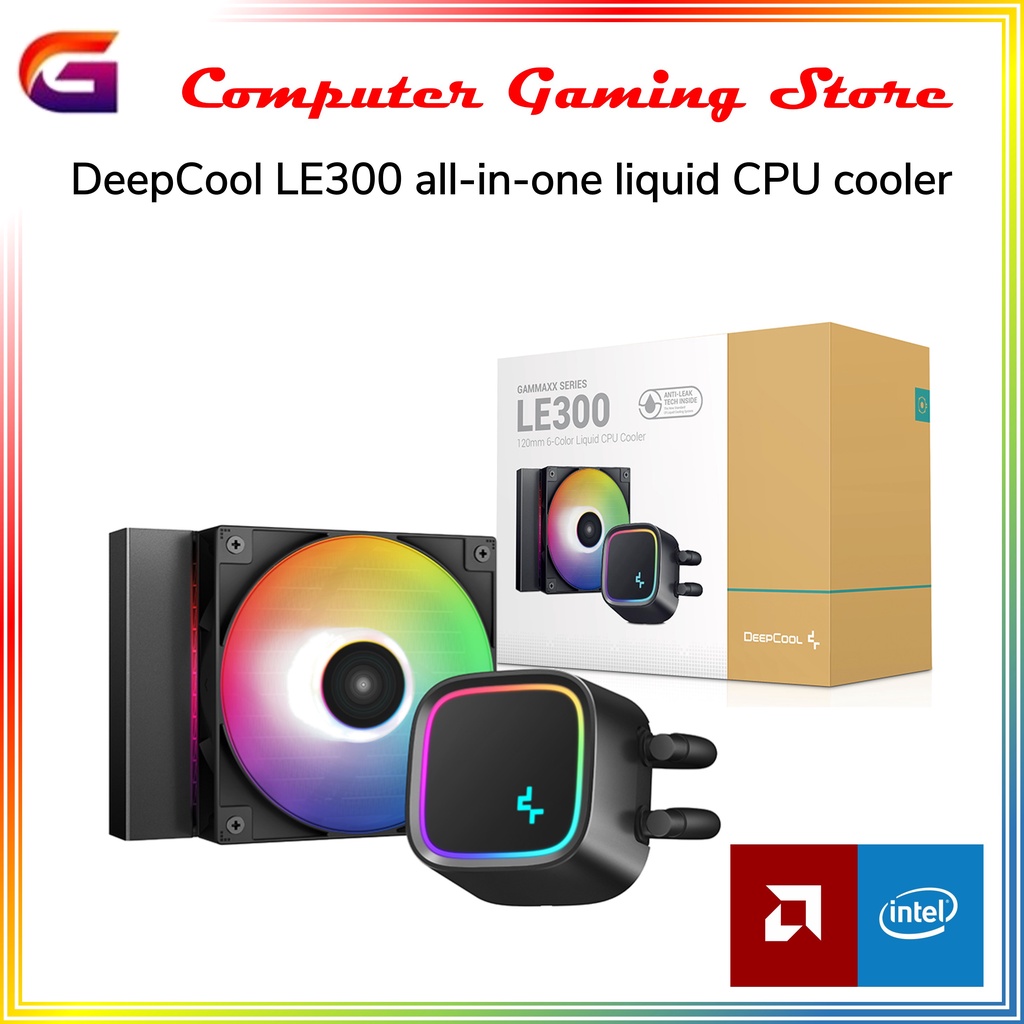 Jual DeepCool LE300 all-in-one liquid CPU cooler 120MM | Shopee Indonesia