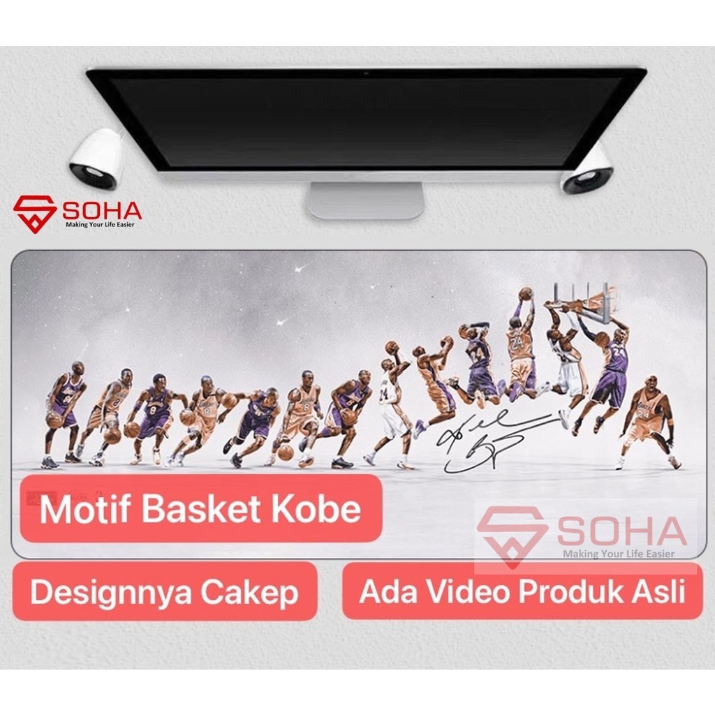 Jual AK-02 Tatakan Mouse pad Gaming Deskmat Deskpad Design Bagus dan ...