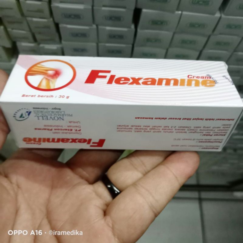 Jual FLEXAMINE Cream Pereda Nyeri Sendi 30gr | Shopee Indonesia