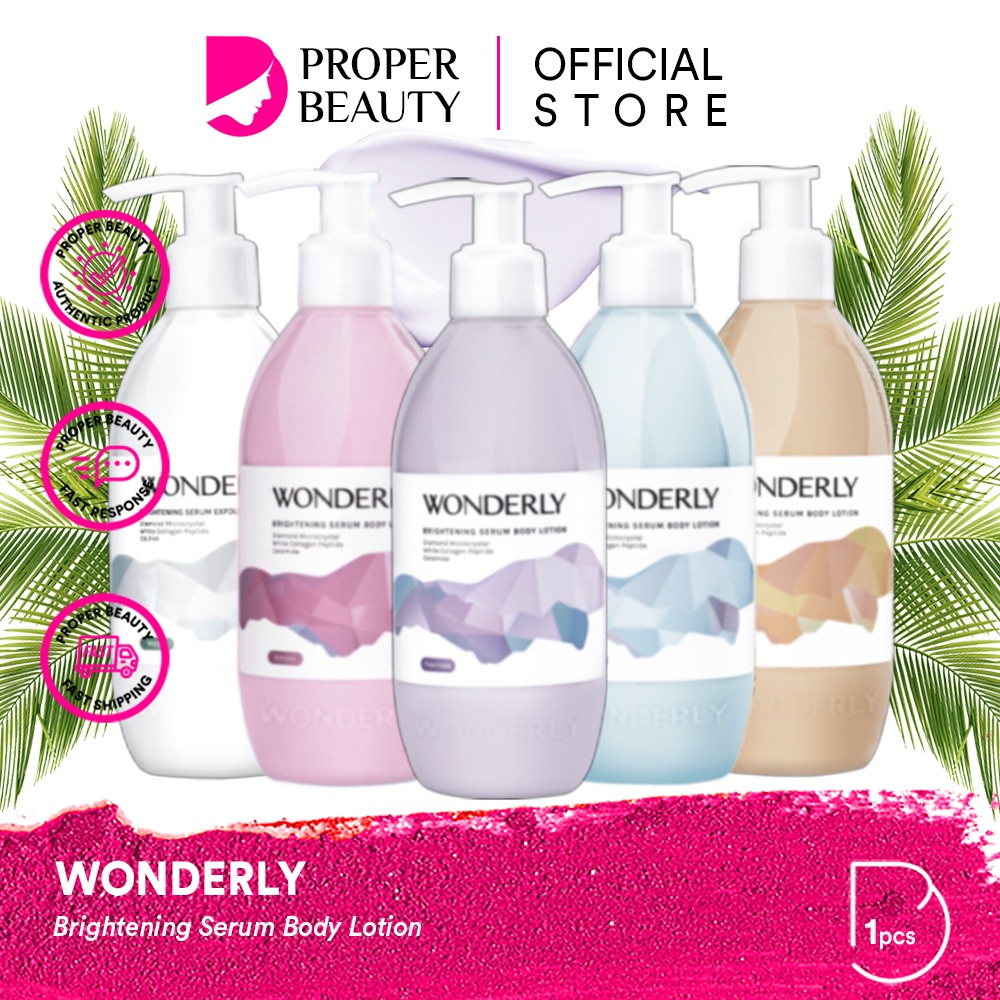Jual WONDERLY Brightening Serum Body Lotion Indonesia / Diamond ...