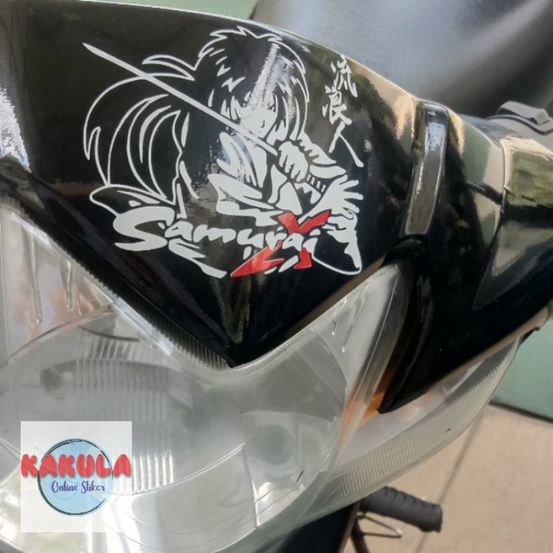 Jual Cutting sticker motor samurai x | cutting stiker motor, laptop ...