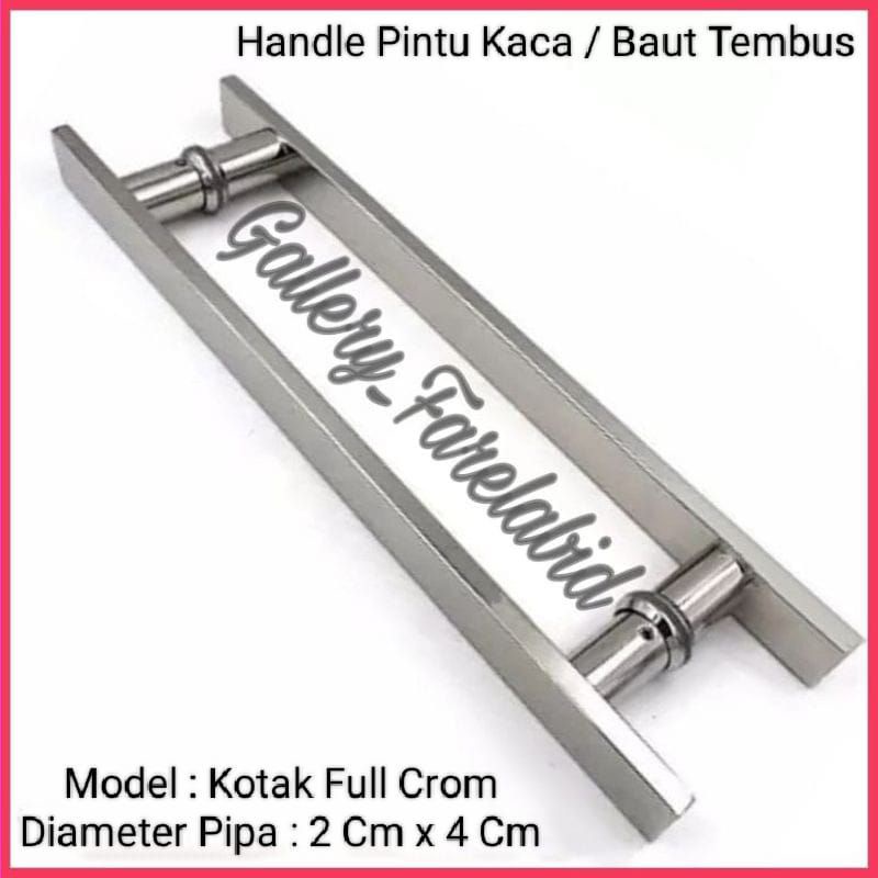 Jual Handle Pintu Kaca 80 Cm Gagang Tarikan Pintu Tempered 60 Cm ...