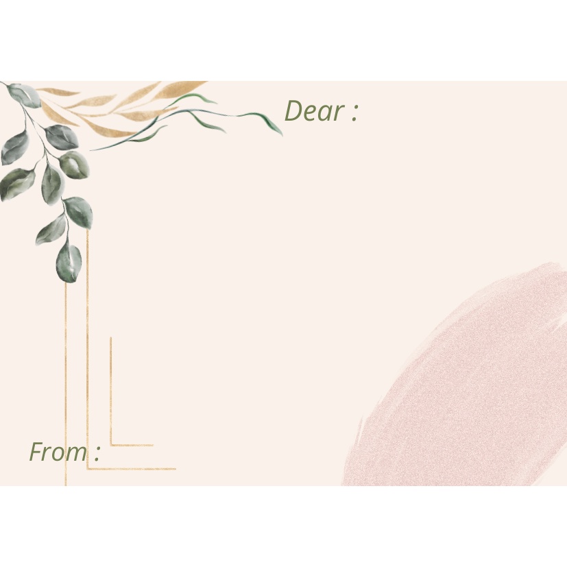 Jual (ISI 10 KARTU ) KARTU UCAPAN KOSONG/GREETING BLANK CARDS/GREETING ...