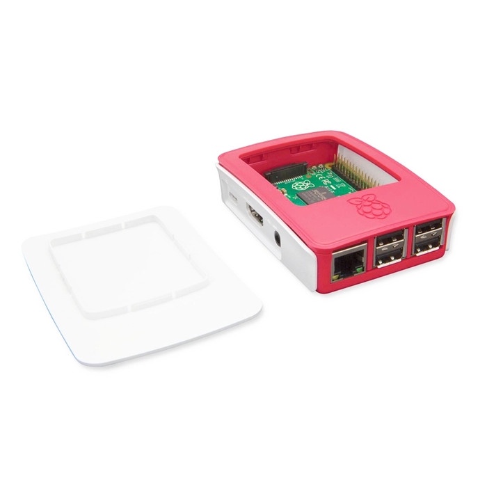 Jual Raspberry Pi 3 Official Case ABS Enclosure Box Shell logo raspberry | Shopee Indonesia