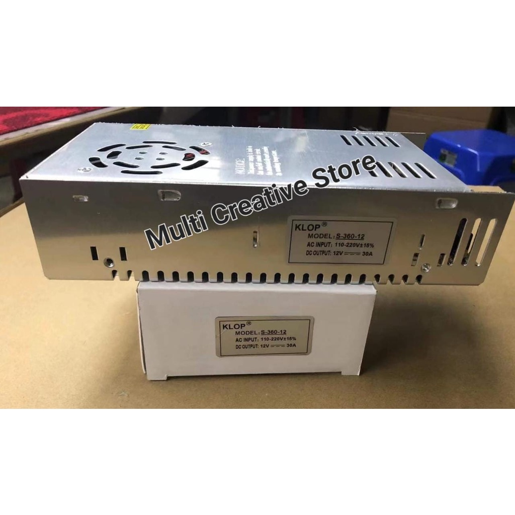 Jual Power Supply Adaptor Switching 12V 40A Kwalitas Full | Shopee ...