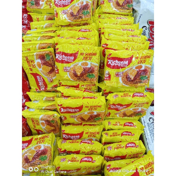 Jual Nabati Richeese mi goreng keju mi instant rasa keju fire level 0 ...