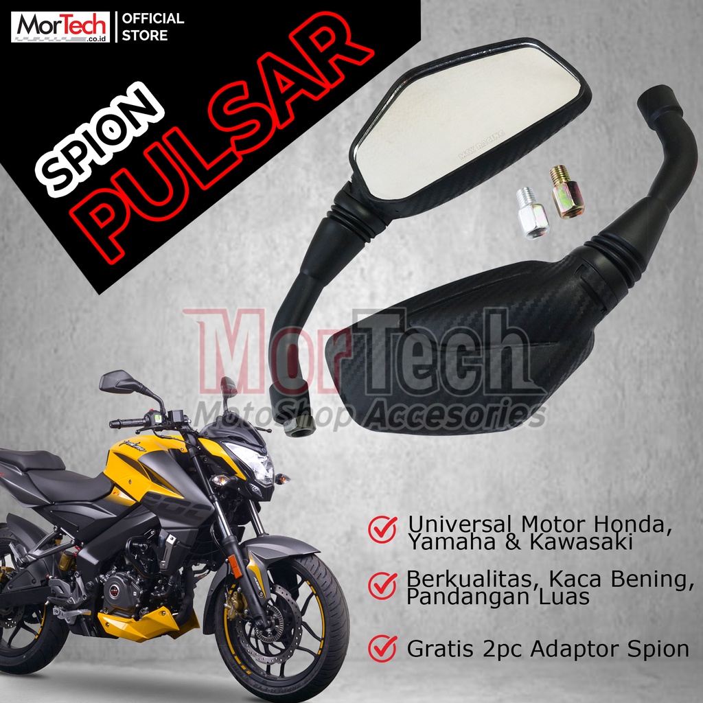 Jual Spion Standar Model Bajaj Pulsar Motif Carbon Motor Honda Yamaha ...