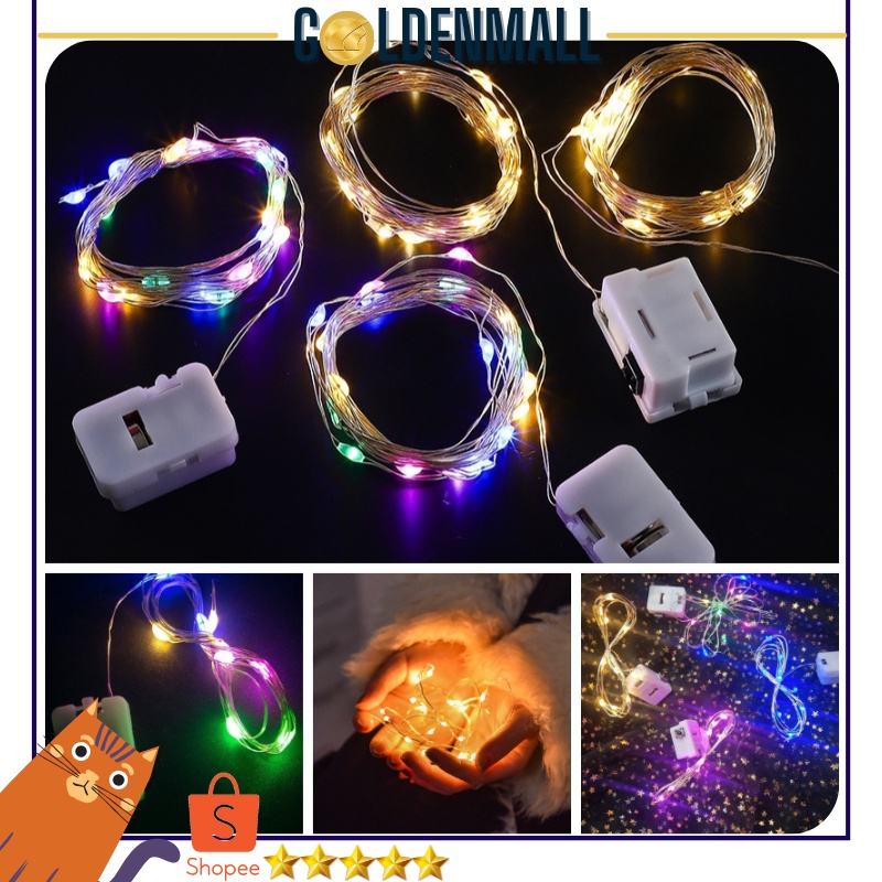 Jual Lampu led Lampu Tumblr Kawat Hias Dekorasi / Fairy Cooper Light ...