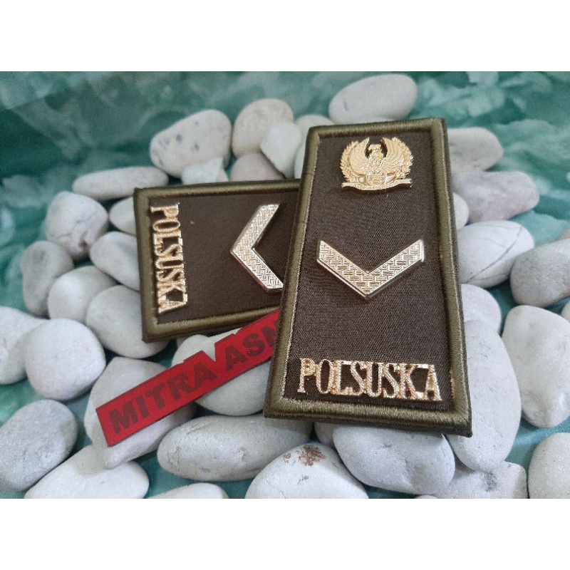 Jual Pangkat PDH Polsuska 2A Kain | Shopee Indonesia
