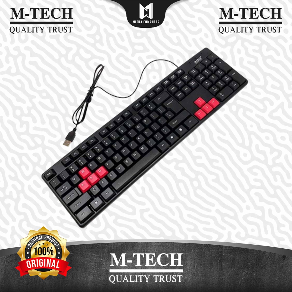 Jual Keyboard USB MTECH / Mtech Keyboard For PC Laptop | Shopee Indonesia