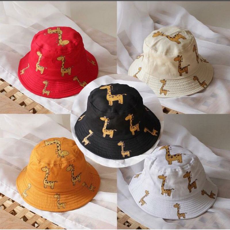 Jual Bucket Anak Jerapah / Bucket Anak Tali Karakter Sablon Jerapah ...