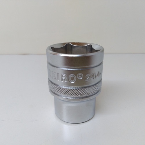 Jual TEKIRO Mata Kunci Sok / Sock / Socket 24mm 1/2" DR 6 PT (24 MM) | Shopee Indonesia