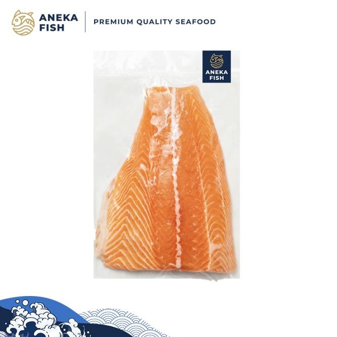 Jual FRESH SALMON NATURAL FILLET SASHIMI GRADE - 1 KG/PACK | Shopee ...