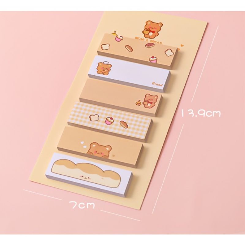Jual PEMBATAS BUKU MOTIF ANIMASI / STICKY NOTE / POST IT / PEMBATAS ...