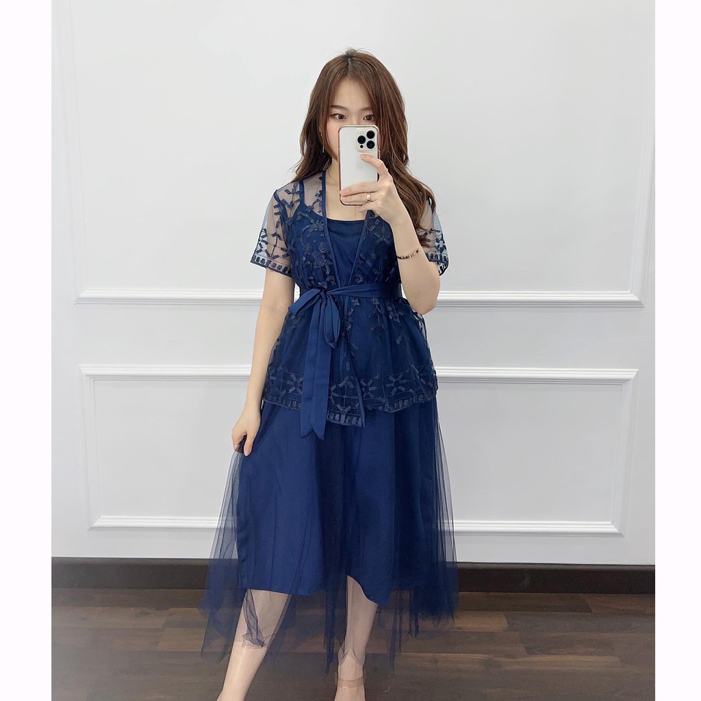 Jual SETELAN DRESS CARDIGAN GRISIA | OUTFIT BAJU PESTA KONDANGAN MEWAH ...